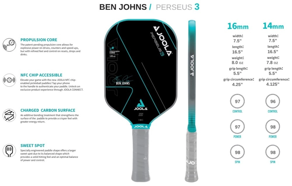 Bảng báo giá vợt Joola pickleball Gen 3 mới nhất từ Pickleball Việt Nam